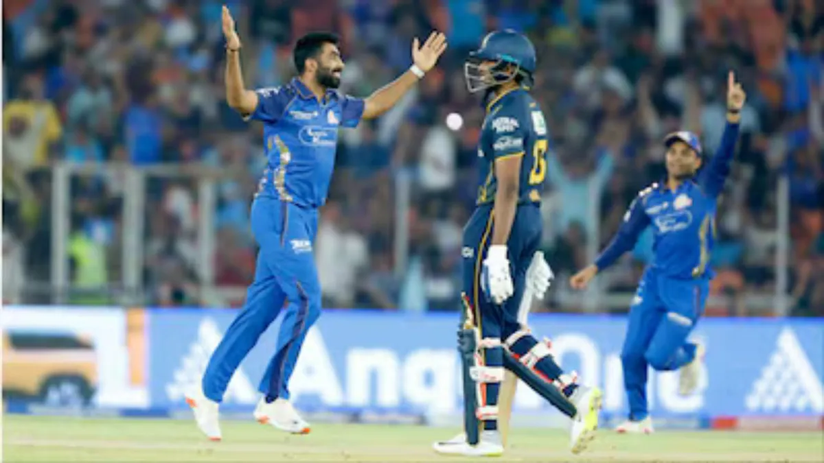 GT vs MI: Wait Over! Jasprit Bumrah Delivers First IPL 2026 Wicket In ...