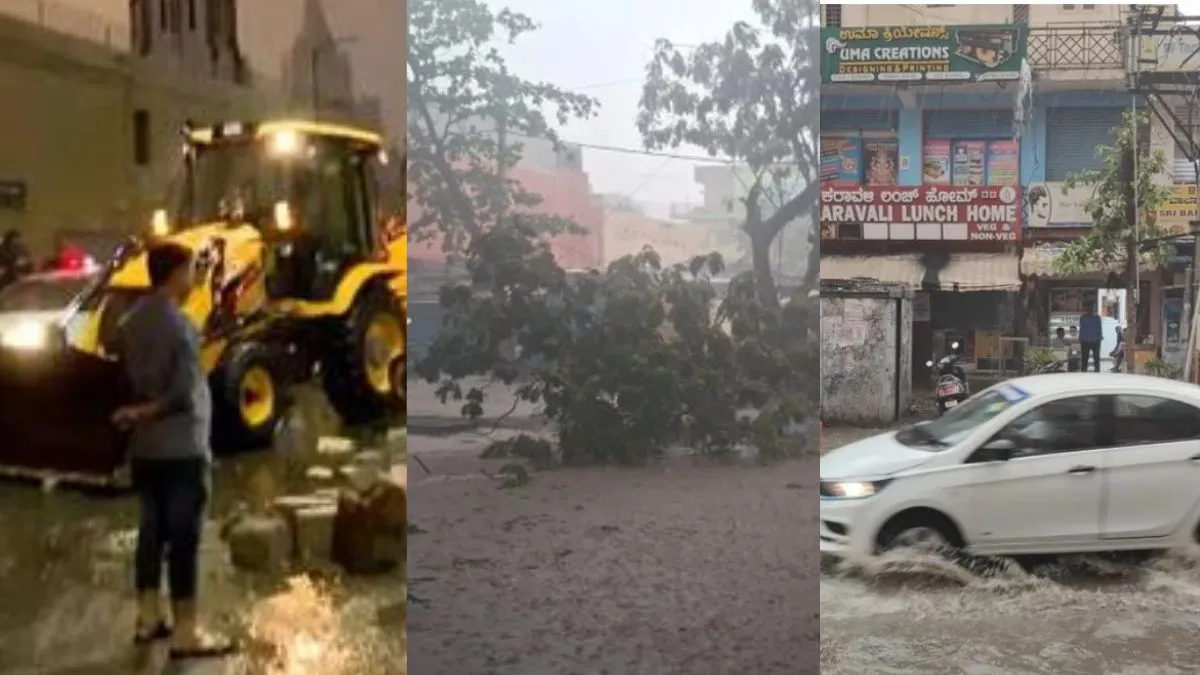 10 Dead, Power Outages, Streets Flooded: 40 Minutes Of Bengaluru Rain ...