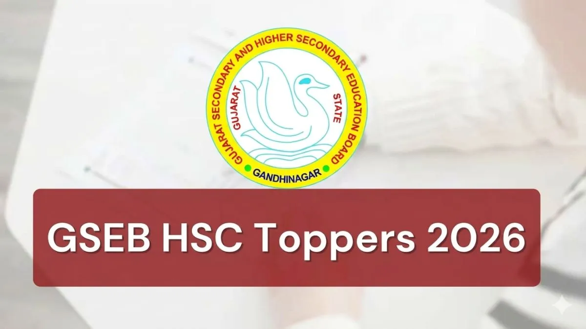 GSEB HSC Toppers List 2026: General Streams Records 92.17% Pass Rate ...
