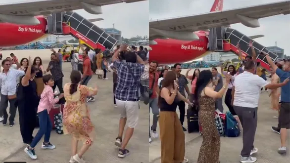 'Zero Civic Sense': Viral Video Of Indian Tourists Doing Garba On ...