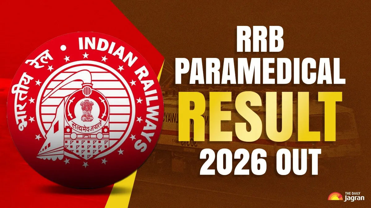 RRB Paramedical Result 2026 Out: Download Zone-Wise CBT-1 Result PDF ...