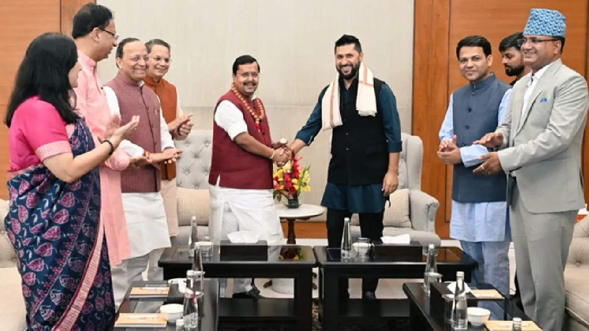BJP President Nitin Nabin Meets Nepal's Ruling RSP Chief, Discusses ...