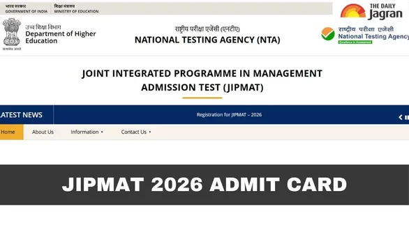 JIPMAT 2026 Admit Card: NTA Likely To Release Management Admission Test ...