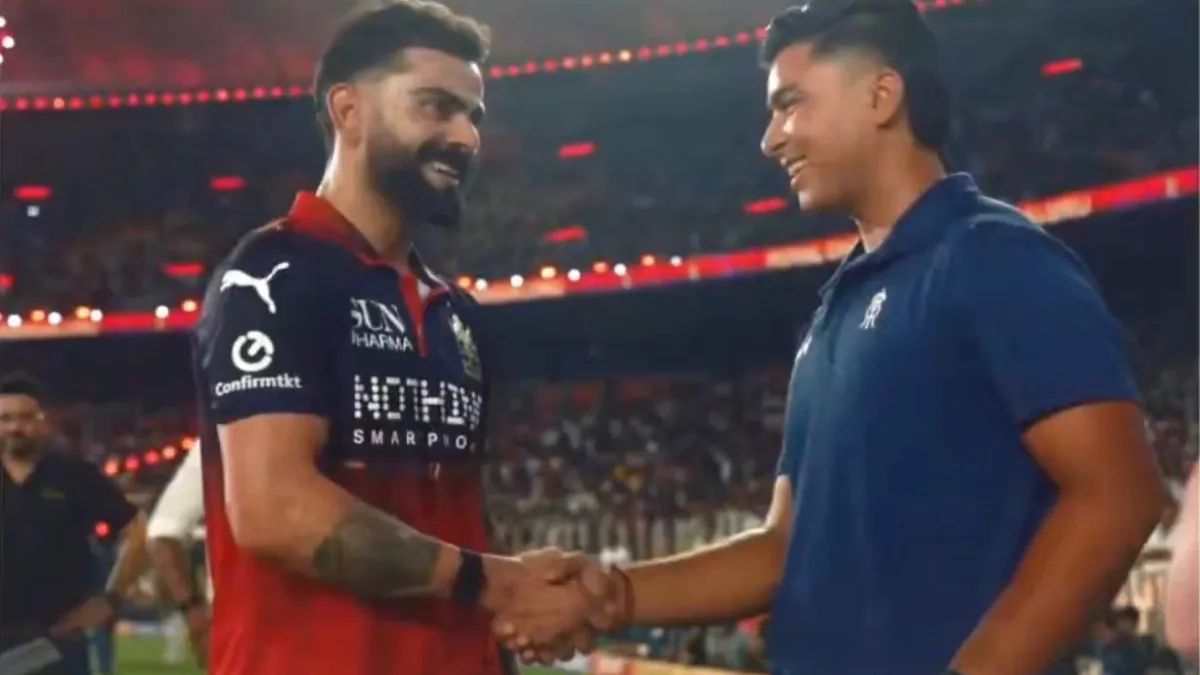 WATCH: Virat Kohli's Special Message To Vaibhav Sooryavanshi 'Ek Bihari ...