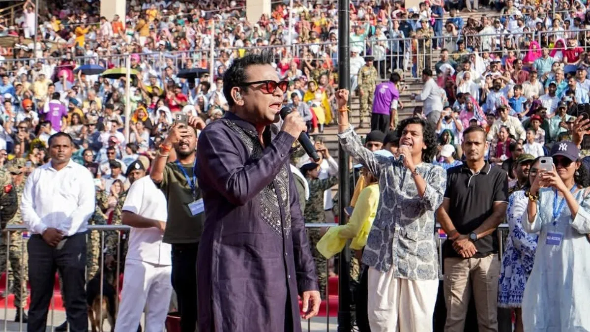AR Rahman Creates History With First-Ever Live Performance At Attari ...