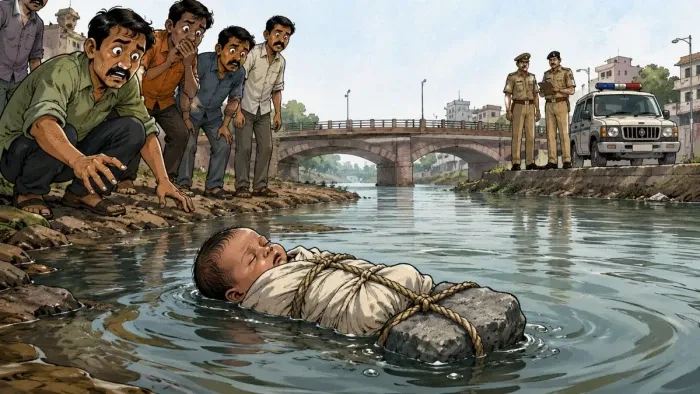 Bhopal: One-Day-Old Baby Found Floating Dead In MP River, Tied To Stone ...