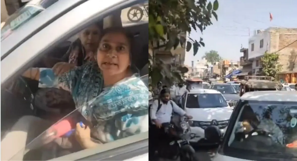 'I Am A Lady': Delhi Woman Refuses To Reverse After Driving On Wrong ...