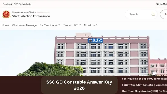 SSC GD Constable Answer Key 2026: Provisional Answer Key And Response ...