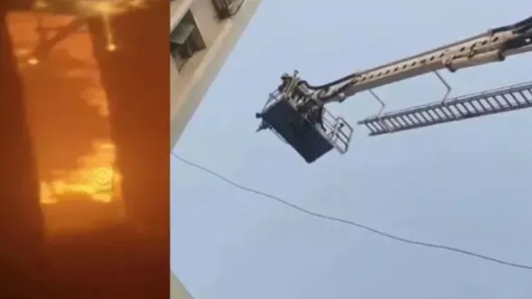 Patna: Massive Fire Breaks Out In Biscomaun Bhawan; Beltron Office ...