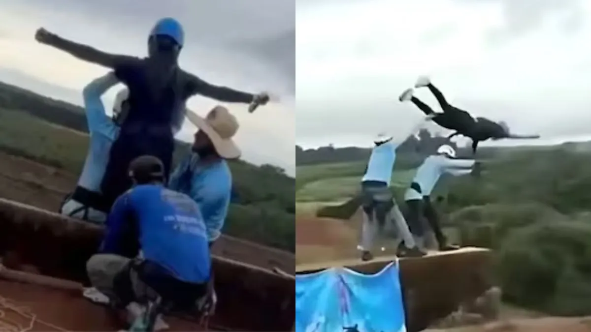 'The Rope, People': Woman Plunges 130 Feet To Death In Brazil After ...