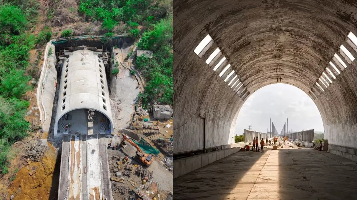 Mumbai-Ahmedabad Bullet Train: NHSRCL Introduces Advanced Tunnel Hood ...