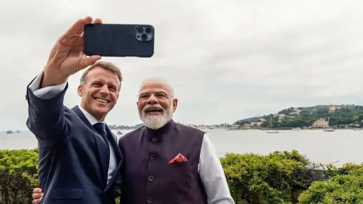 Watch | Emmanuel Macron Uses Hit Track ‘Aari Aari’ From Dhurandhar for ...