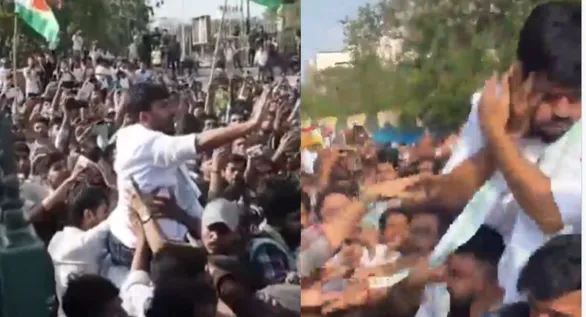 CJP Founder Abhijeet Dipke Slapped Multiple Times During Protest In ...